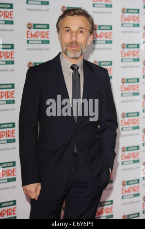 Christoph Waltz The Empire Film Awards 2010 held at the Grosvenor House ...