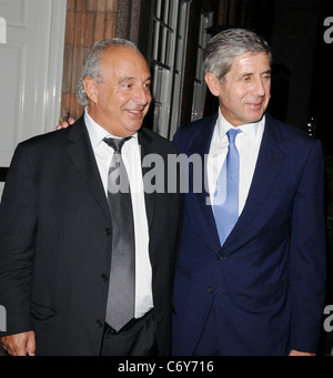 Sir Philip Green leaving Scotts restaurant London, England - 28.09.10 ...