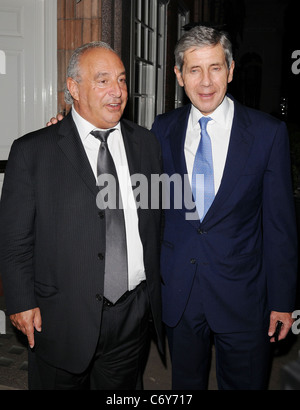 Sir Philip Green leaving Scotts restaurant London, England - 28.09.10 ...