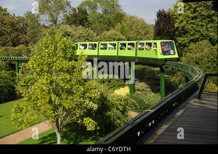 Monorail passenger train at Beaulieu in Hampshire England Stock Photo ...