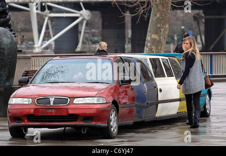 SUPER-STRETCH LIMO IS WHEELY GOOD That's some cut-and-shut car! Motor ...