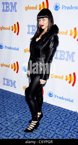 Maya Luz at the 21st Annual GLAAD Media Awards honoring Cynthia Nixon ...