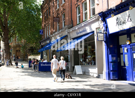 Rosslyn Hill Shops Hampstead, London uk Stock Photo - Alamy