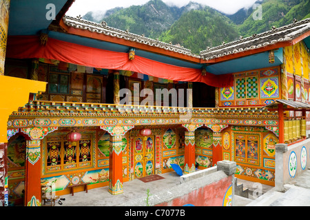Tibet Tibetan style home house houses accommodation living apartment ...