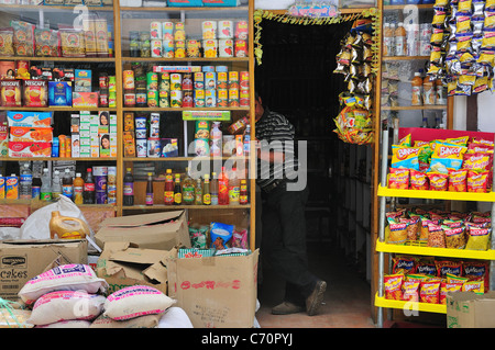General shop in Leh Stock Photo - Alamy