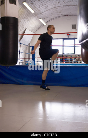 Boxer Jump Rope Training Strength Workout Concept Stock Photo - Alamy