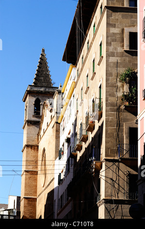 Typical old Spanish buildings Stock Photo - Alamy