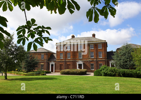 Rear of Etruria Hall in Etruria, Stoke-on-Trent, Staffordshire, England ...