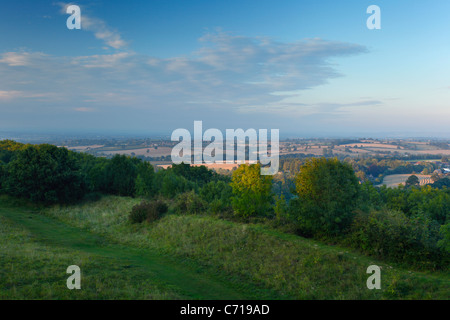 The view from Ham Hill, Somerset, England Stock Photo - Alamy
