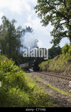 Cornish Branch Line Steam Stock Photo - Alamy