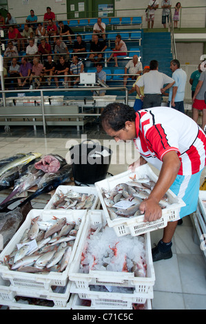 Fish market, Garrucha, Spain Stock Photo - Alamy