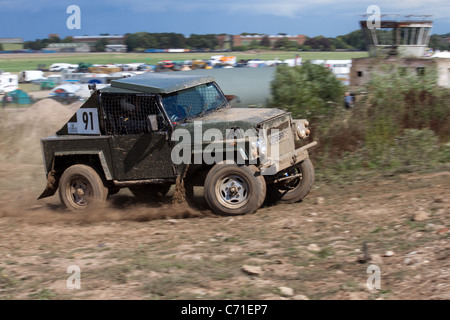 Land Rover racing Stock Photo - Alamy