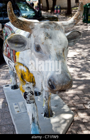 Austin Art Cow Parade - Austin, Texas 2011 Stock Photo - Alamy