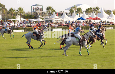Polo tournament in Santa Maria Polo Club,Sotogrande Stock Photo - Alamy