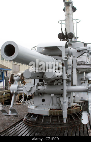 5 inch deck gun San Francisco - Fisherman's Wharf. USS Pampanito World ...