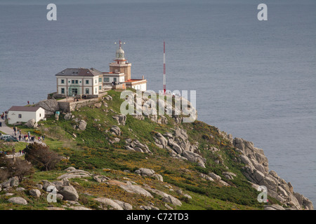 Lighthouse of Fisterra Cape, A Coruña, Galicia, Spain, Europe, Camino ...