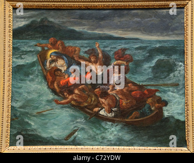 Christ Asleep during the Tempest, Eugene Delacroix, circa 1853 ...