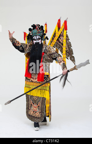 Zhang Fei Peking Opera Stock Photo - Alamy