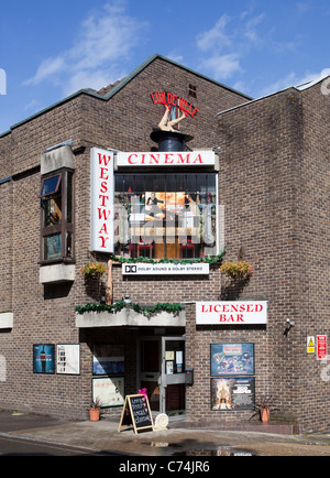 The Westway Cinema, Frome, Somerset, England Stock Photo - Alamy