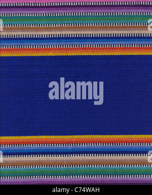Guatemalan textile pattern with very bright colors shown in detail, to ...