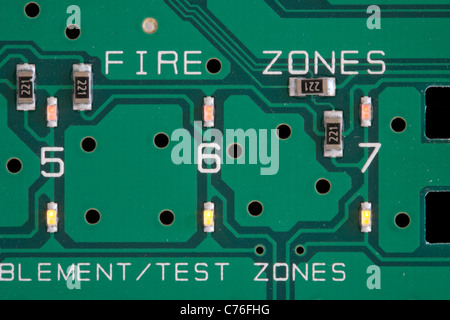 Mains PCB Fire Control Electrical Connections Solid State Components ...