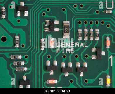 Mains PCB Fire Control Electrical Connections Solid State Components ...