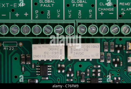 Mains PCB Fire Control Electrical Connections Solid State Components ...