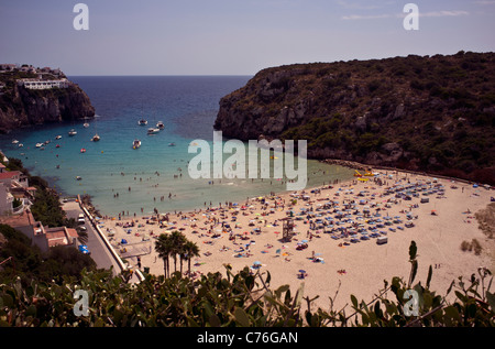 Cala'n Porter Beach, Menorca, Spain Stock Photo - Alamy