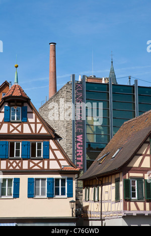 KUNSTHALLE WURTH MUSEUM IN SCHWABISCH HALL, BADEN-WURTTEMBERG, GERMANY ...