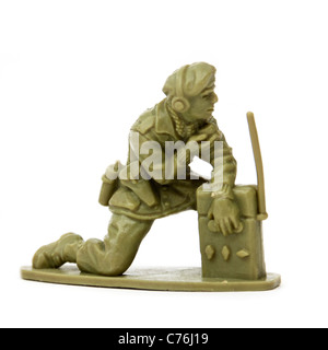 Vintage 1960's plastic toy army minesweeper / combat engineer Stock ...