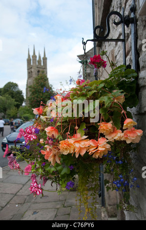 Small village of Tideswell, Peak District National Park, Derbyshire. UK ...