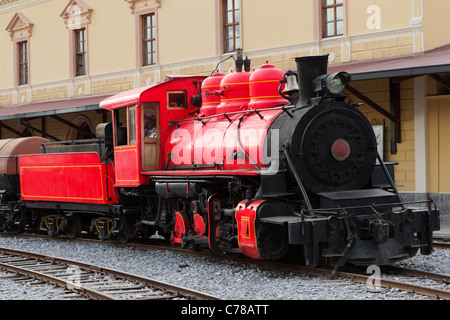 Ecuadorian Steam Locomotive In Cimbacalle Trains Museum Quito Ecuador ...