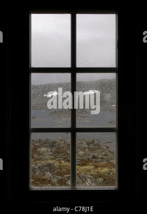 Skarvheimen, Norway - the DNT hut at Kongshelleren Stock Photo - Alamy