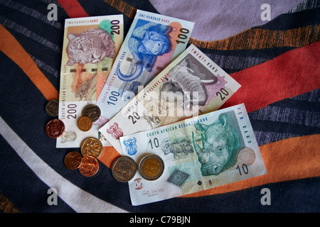 South African currency Stock Photo - Alamy
