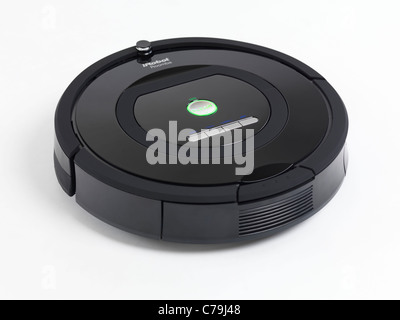 iRobot Roomba 770 household vacuum cleaning robot isolated on white ...