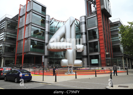 Channel 4 Television building, Horseferry Road, London England Stock ...