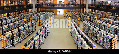 Boston Library interior Stock Photo - Alamy