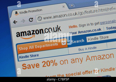 Amazon website screenshot Stock Photo - Alamy