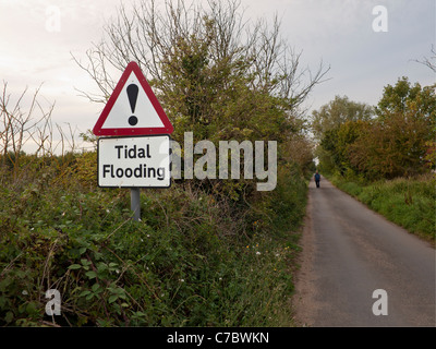 Road liable to flooding sign Stock Photo - Alamy