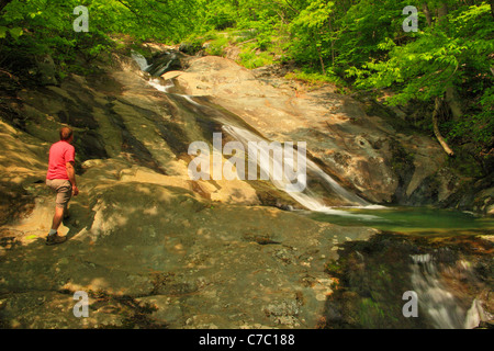 Cascade Beside Cedar Run Trail, Shenandoah National Park, Virginia ...