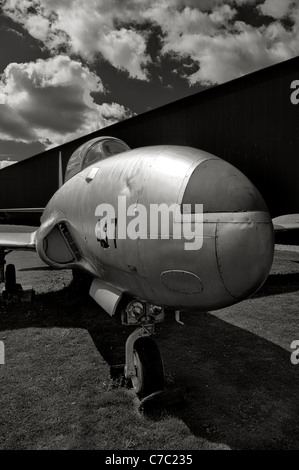Lockheed Silver Star jet fighter from the Royal Norwegian Air force ...