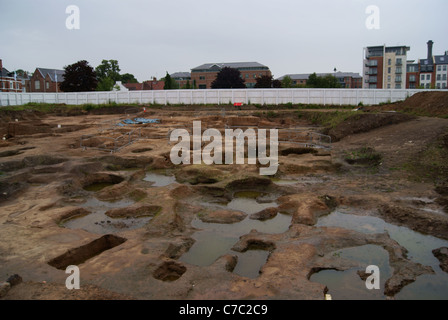archaeological dig excavation at York Stock Photo - Alamy