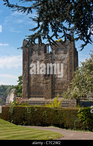Guildford Castle Keep Stock Photo - Alamy