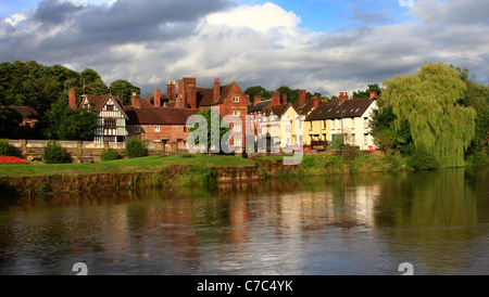 The riverside town of Bewdley, Worcestershire, England, UK Stock Photo ...