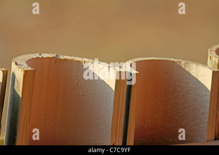 Bamboo Section, Half Cut, India Stock Photo - Alamy