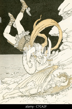 Perseus The Gorgons Stock Photo - Alamy