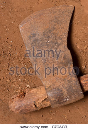 African weapons axe axes knives scythes knife Africa tool tools Stock ...