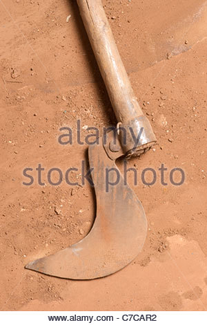 axe, axes, made of wood and iron, cutting tool, Batonga, Binga Stock ...