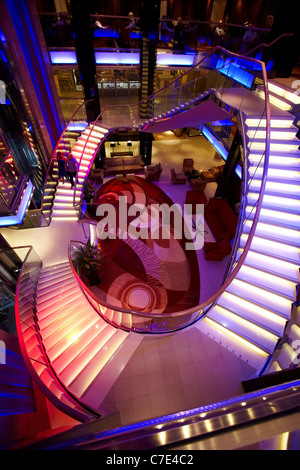 On board P&O cruises ship Azura Stock Photo - Alamy