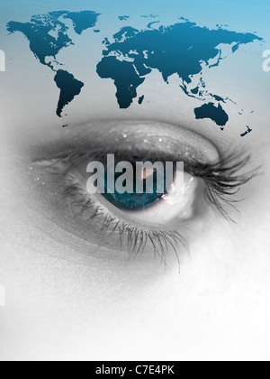 USA map collage Stock Photo - Alamy